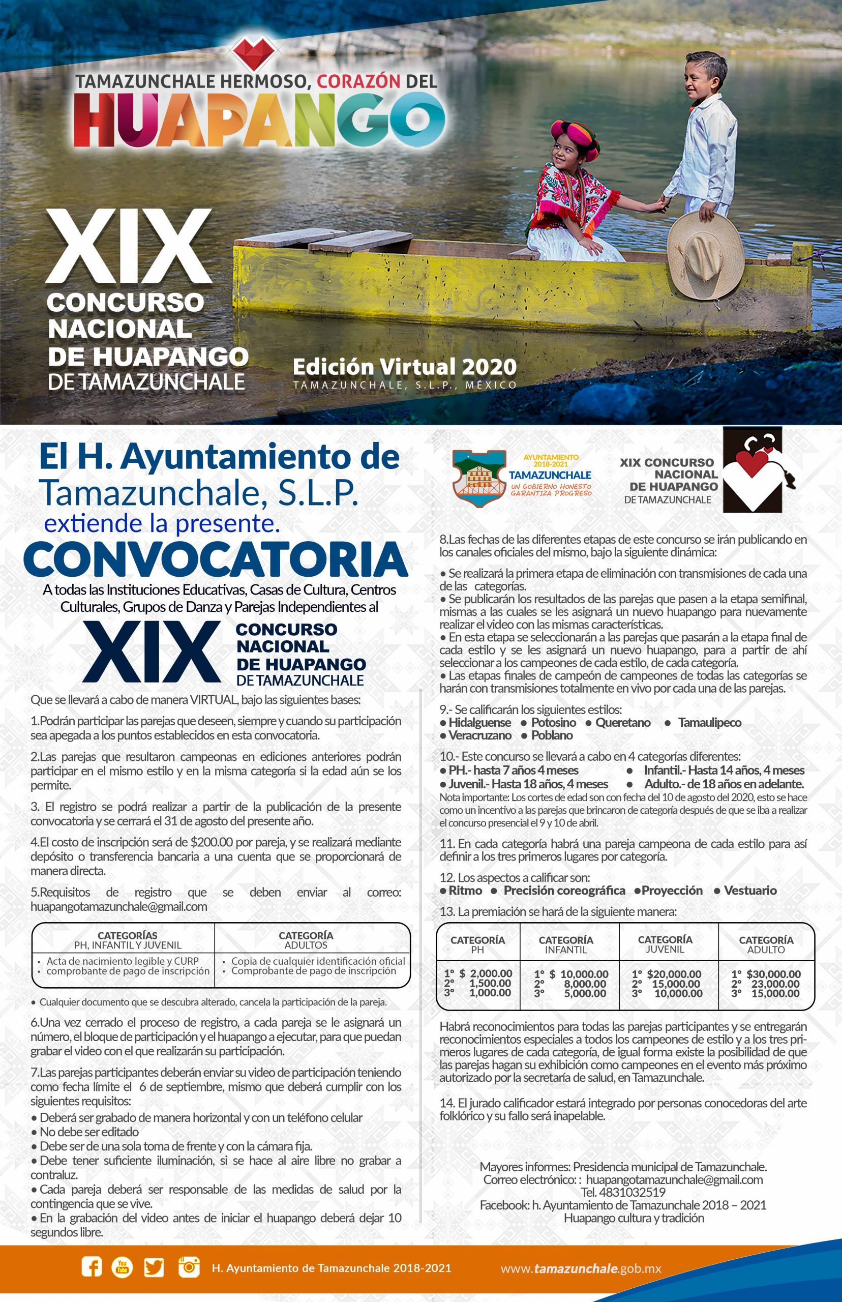 XIX CONCURSO NACIONAL DE HUAPANGO DE TAMAZUNCHALE. – El Cuarto Poder